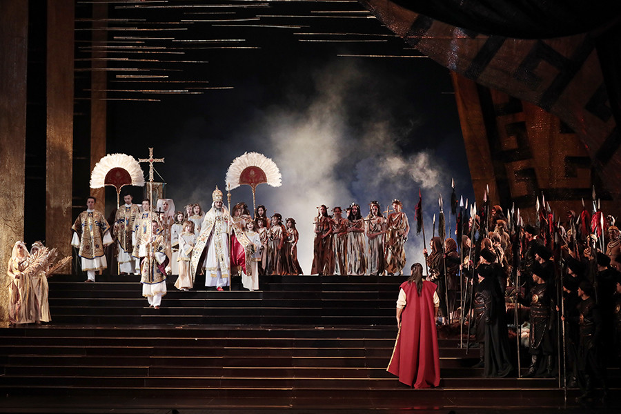 "Attila" (Opera in three acts) - - Bolshoi Theatre, Moscow, Russia